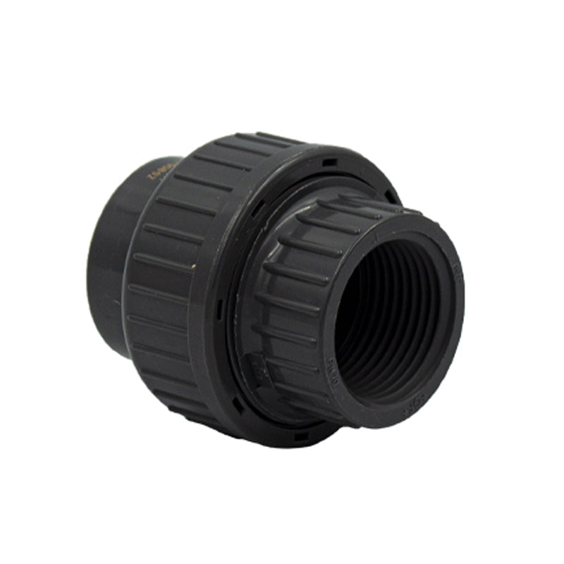 Georg Fischer | Sch80 PVC-U | Threaded Adapter Union (Socket x BSP-F)
