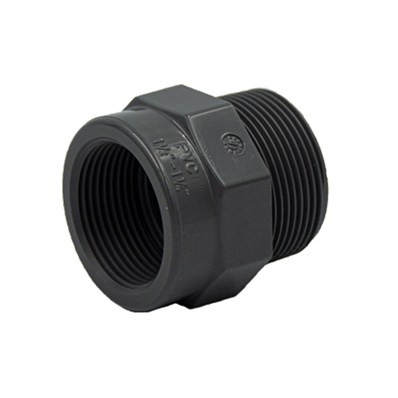 Georg Fischer | Sch80 PVC-U | 1″ x 1/2″ Threaded Reducing Bush BSP