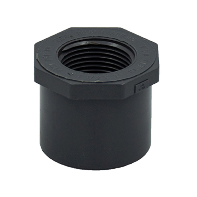Georg Fischer | Sch80 PVC-U | 40 x 20mm Threaded Reducing Bush NPT