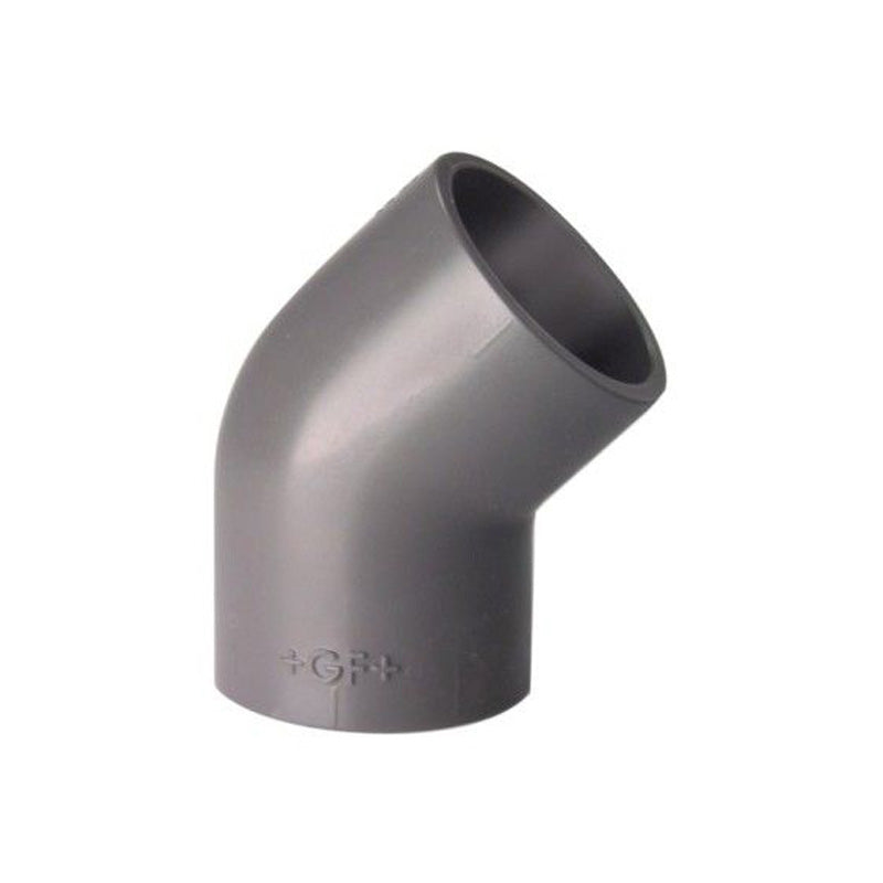 Georg Fischer | 50mm Type 817 | 45° Elbow (S x S) | Schedule 80 PVC-U
