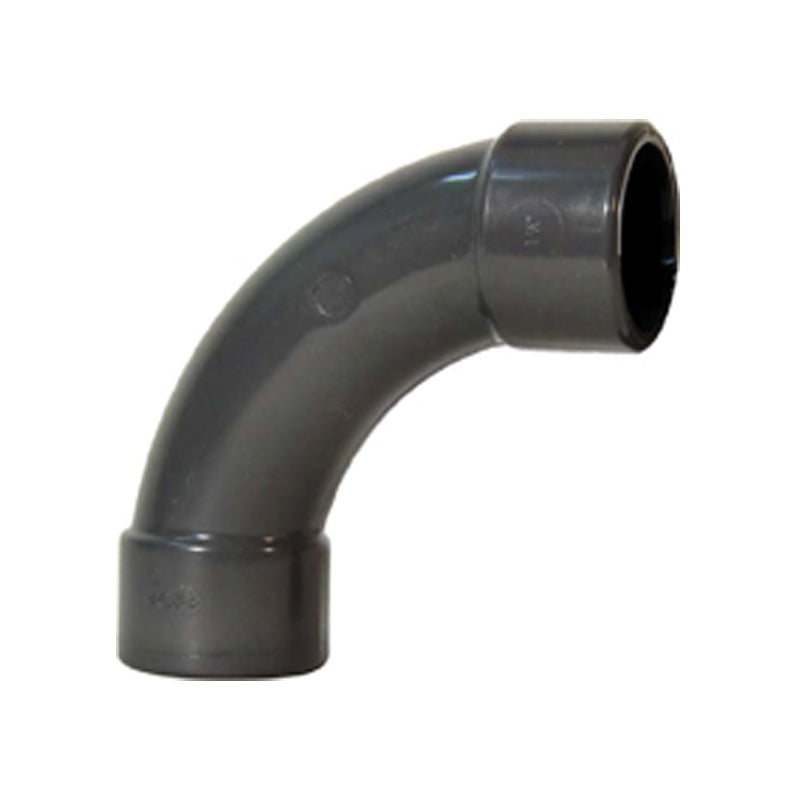 Georg Fischer | 100mm Type 721 | 90° Long Radius Elbow | Sch 80 PVC-U