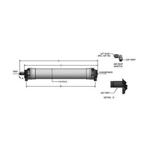 Hydranautics HYDRAcap® MAX40 Capillary Ultrafiltration (UF) Module