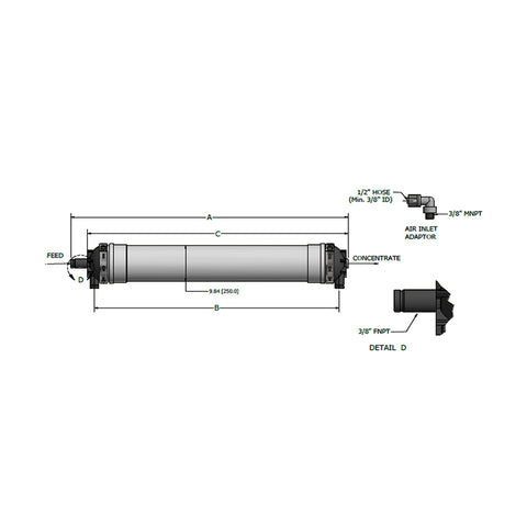 Hydranautics HYDRAcap® MAX60 Capillary Ultrafiltration (UF) Module