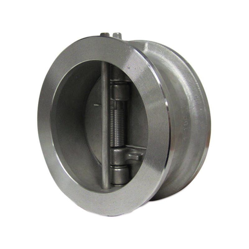 AVFI 125 mm (DN125) Duo Check Valve - Wafer Type Stainless Steel