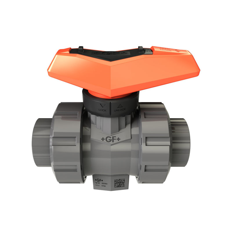 Georg Fischer 25 mm (DN25) Type 546 Pro EPDM Ball Valve PVC-U Lockable
