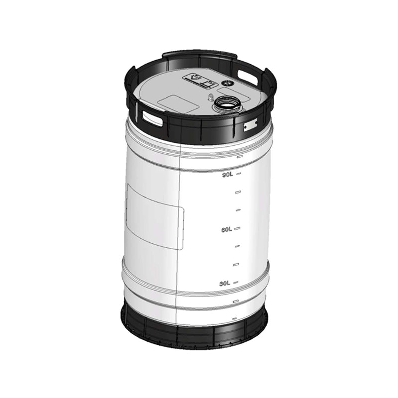 Schütz 120L HDPE Chemical Drum | with G2 Bung | Melbourne Stock