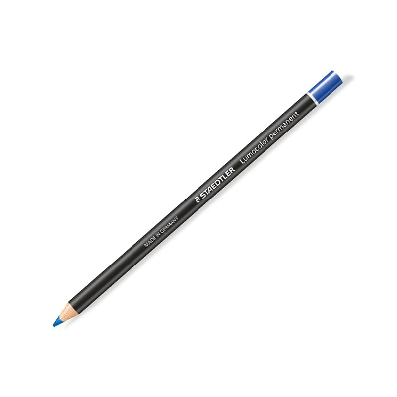 Lumocolor® Permanent Glasochrom Lab Marker - Blue Pencil